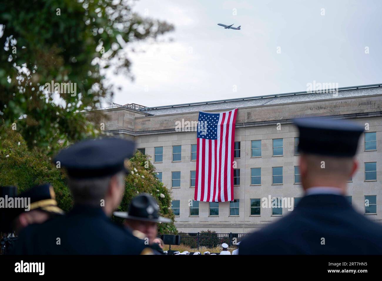 Arlington, United States. 11th Sep, 2023. Members of the armed services ...