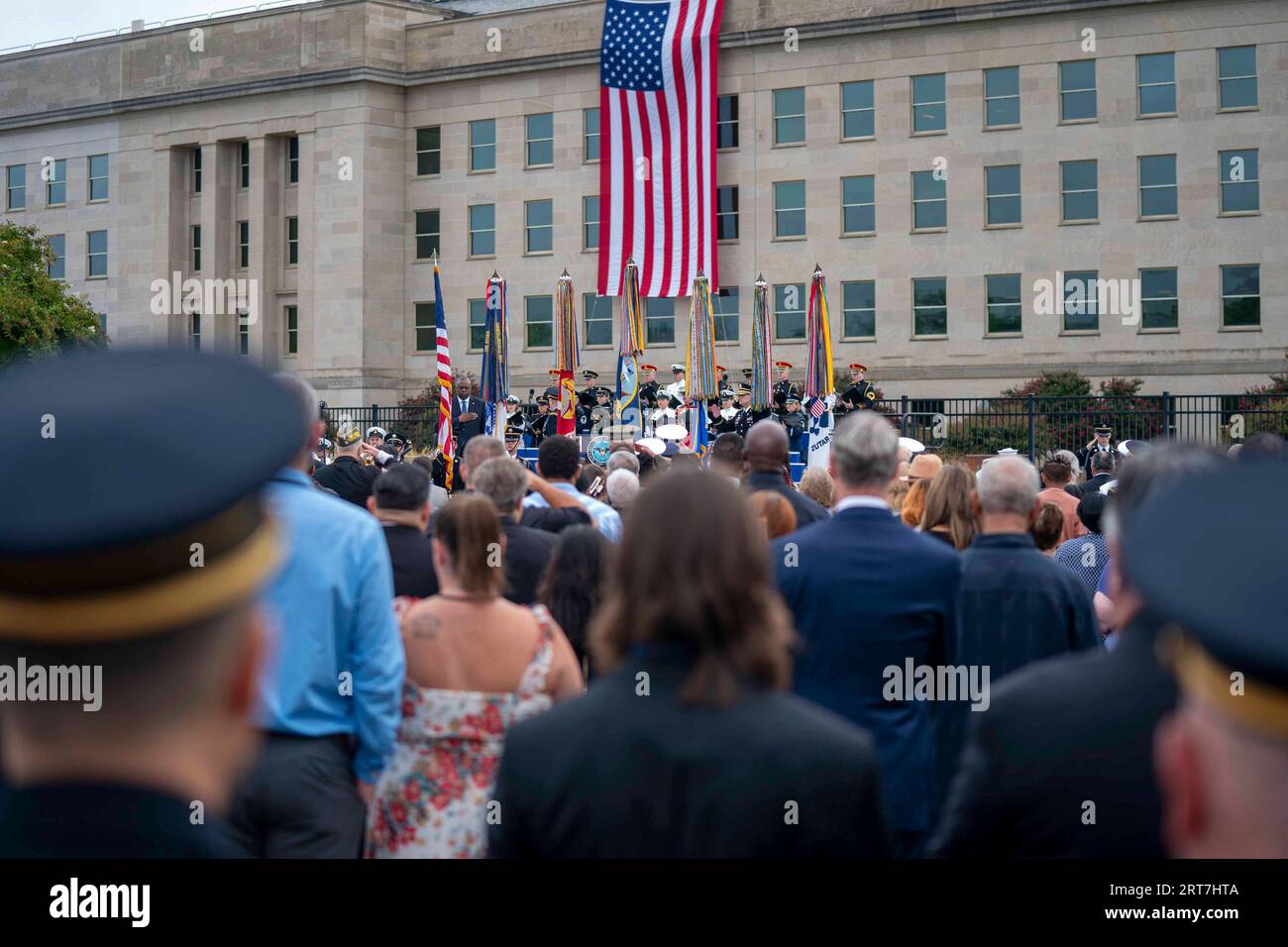 Arlington, United States. 11th Sep, 2023. First responders and victims ...