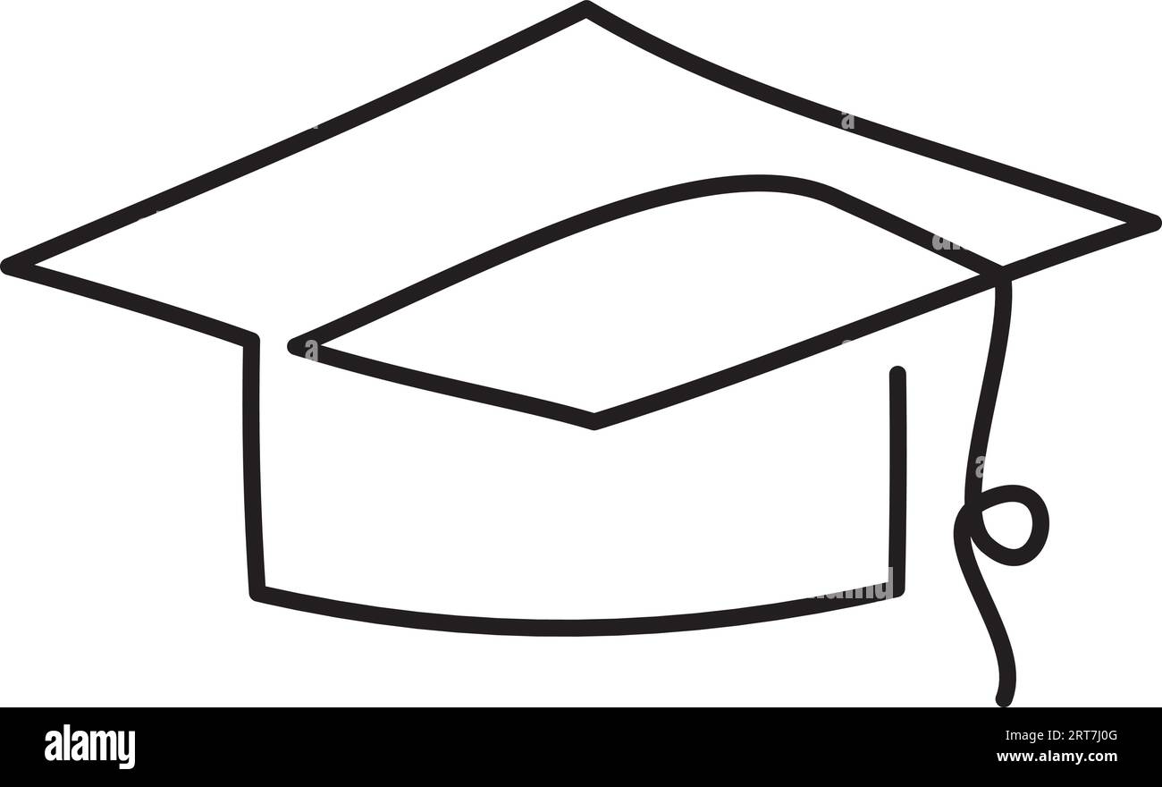 vector graduation cap. studing in college. finishing college or ...