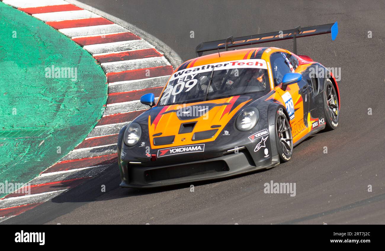 September 09 2023 Monterey, CA, U.S.A. Driver Laura Ely # 209 goes into ...