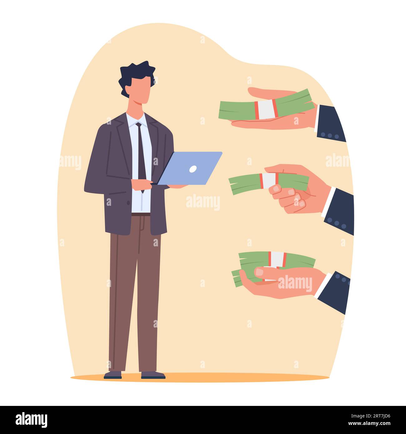 Man of great skill is offered money for his services or professional ...