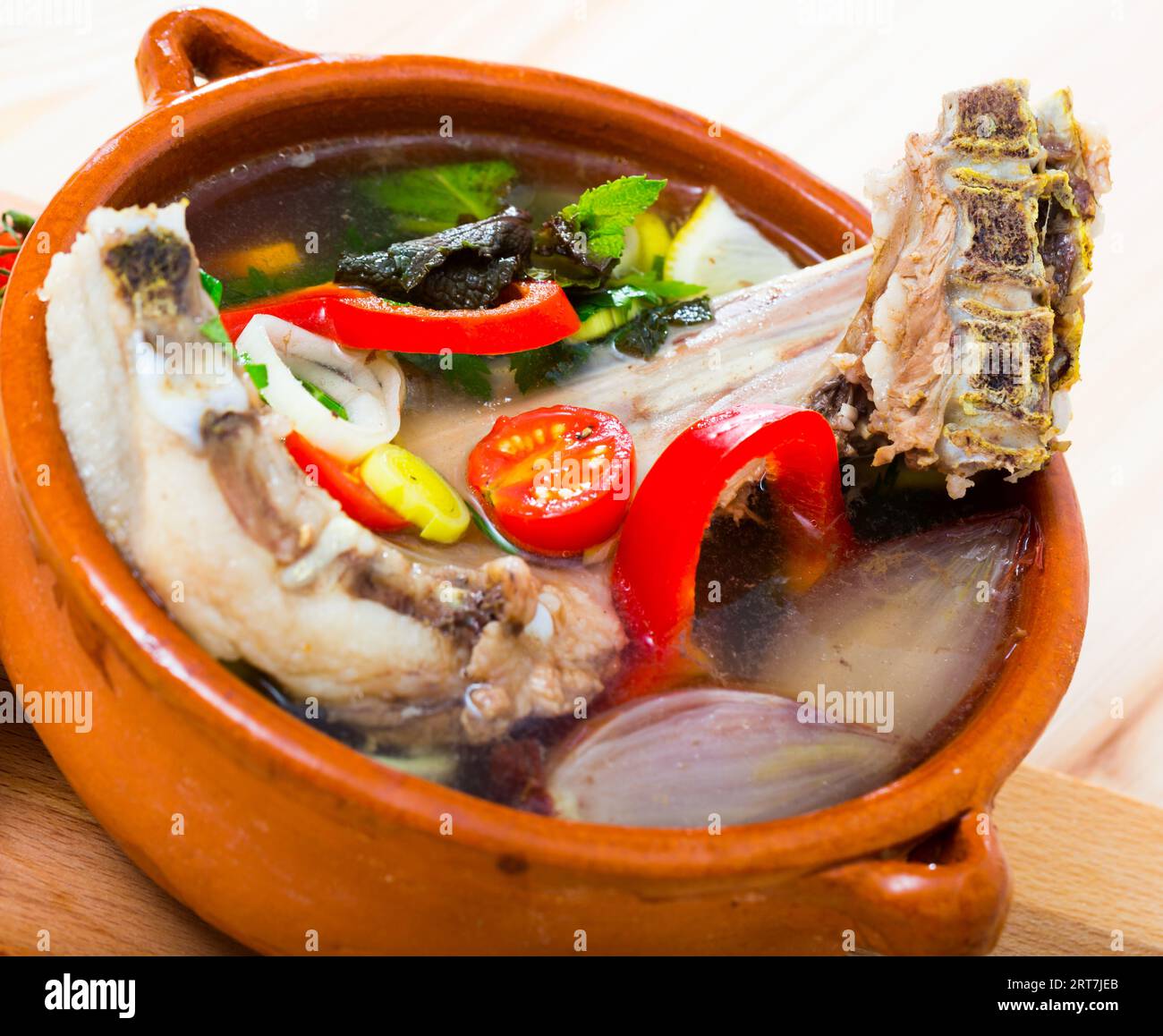 Mutton shourpa thick broth Stock Photo - Alamy
