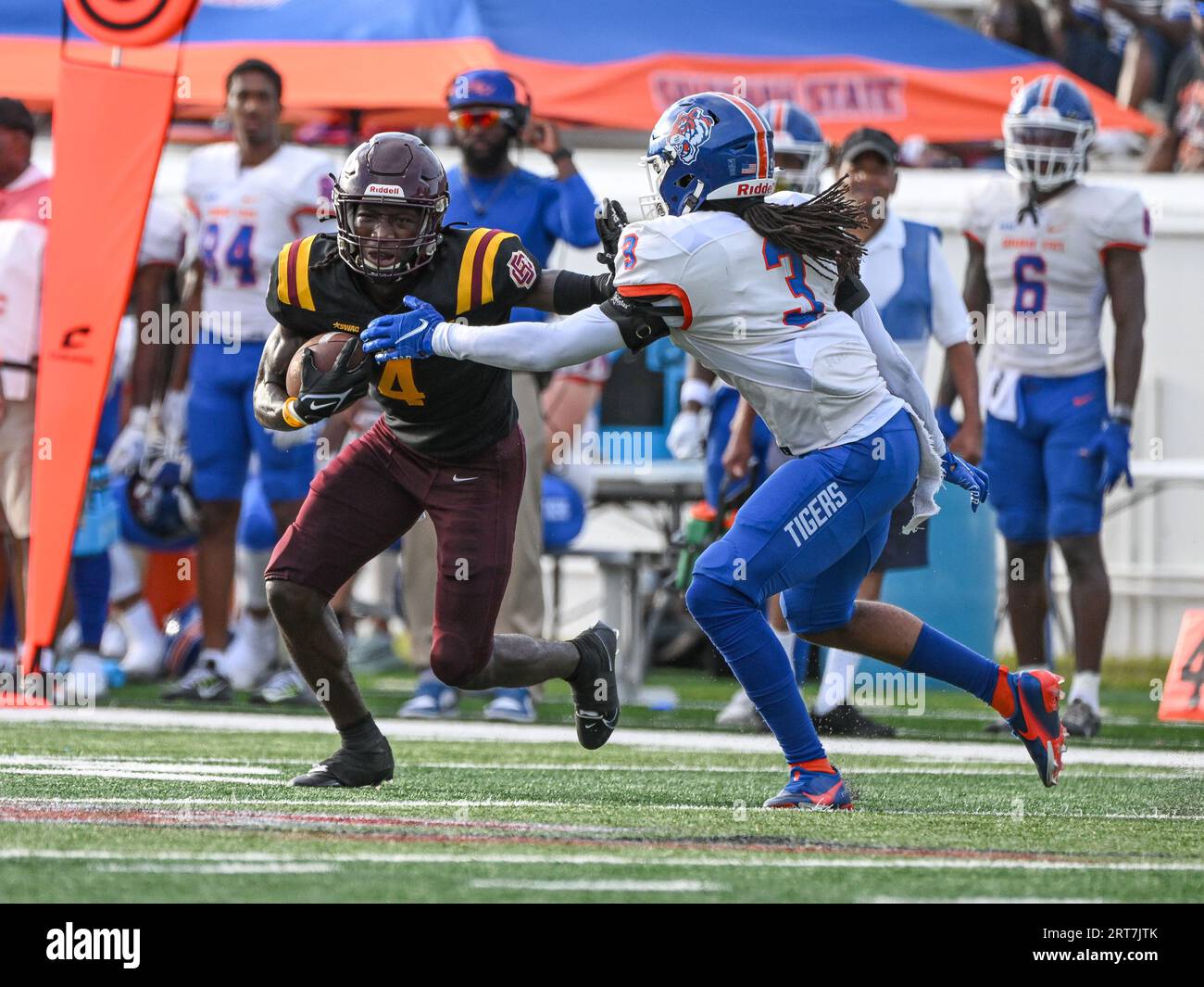 September 9, 2023: Savannah State Tigers defensive back Kirk Smith (3 ...