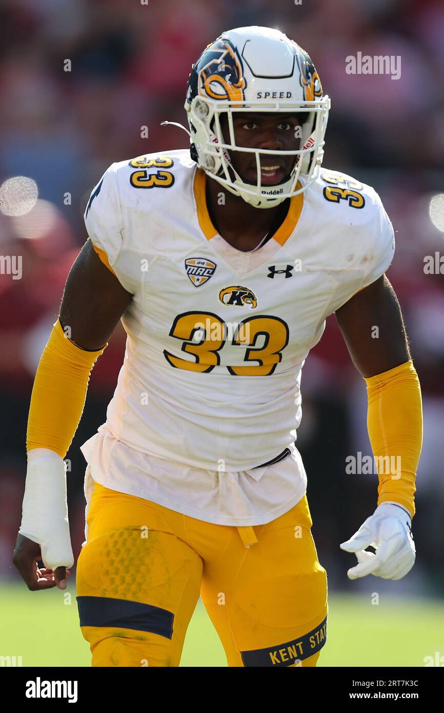 September 9, 2023: Devin Nicholson #33 comes towards the line waiting ...