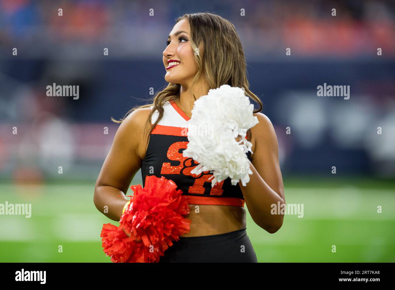 USA. 09th Sep, 2023. September 9, 2023: A member of the Sam Houston ...