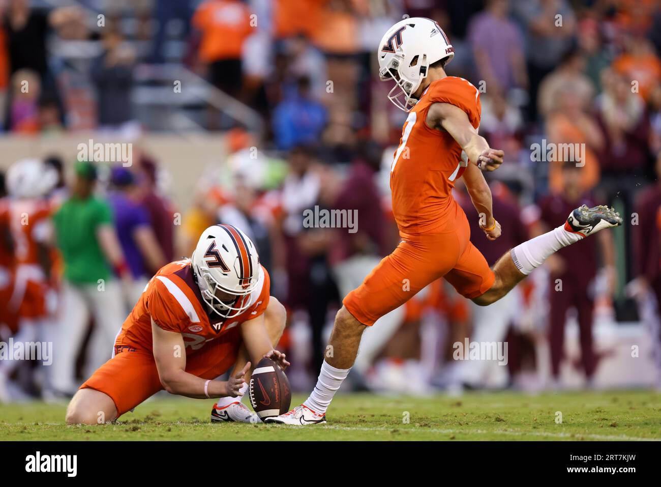 September 9, 2023: Virginia Tech Hokies place kicker John Love (97 ...
