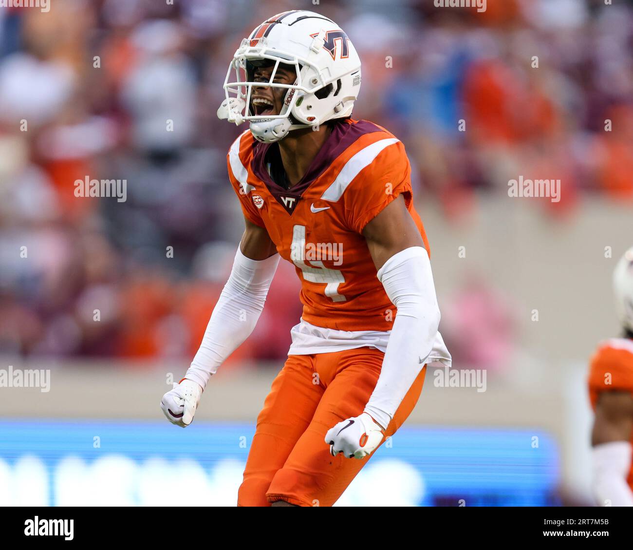 September 9, 2023: Virginia Tech Hokies cornerback Mansoor Delane (4 ...
