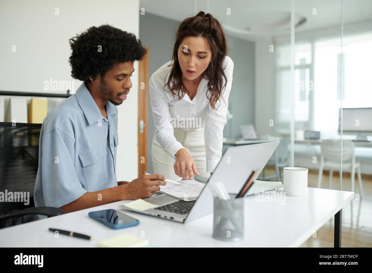 Project manager asking front end developer to change logics in website ...
