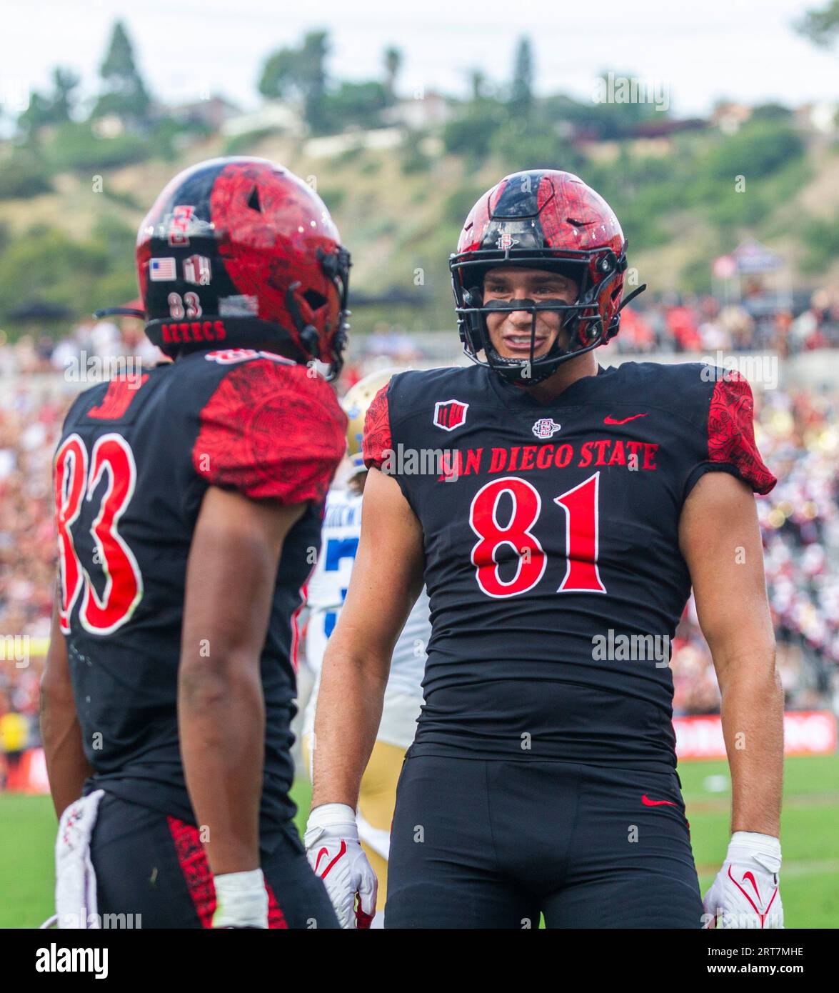 SAN DIEGO, CA - SEPTEMBER 09: San Diego State tight end Mark Redman (81 ...