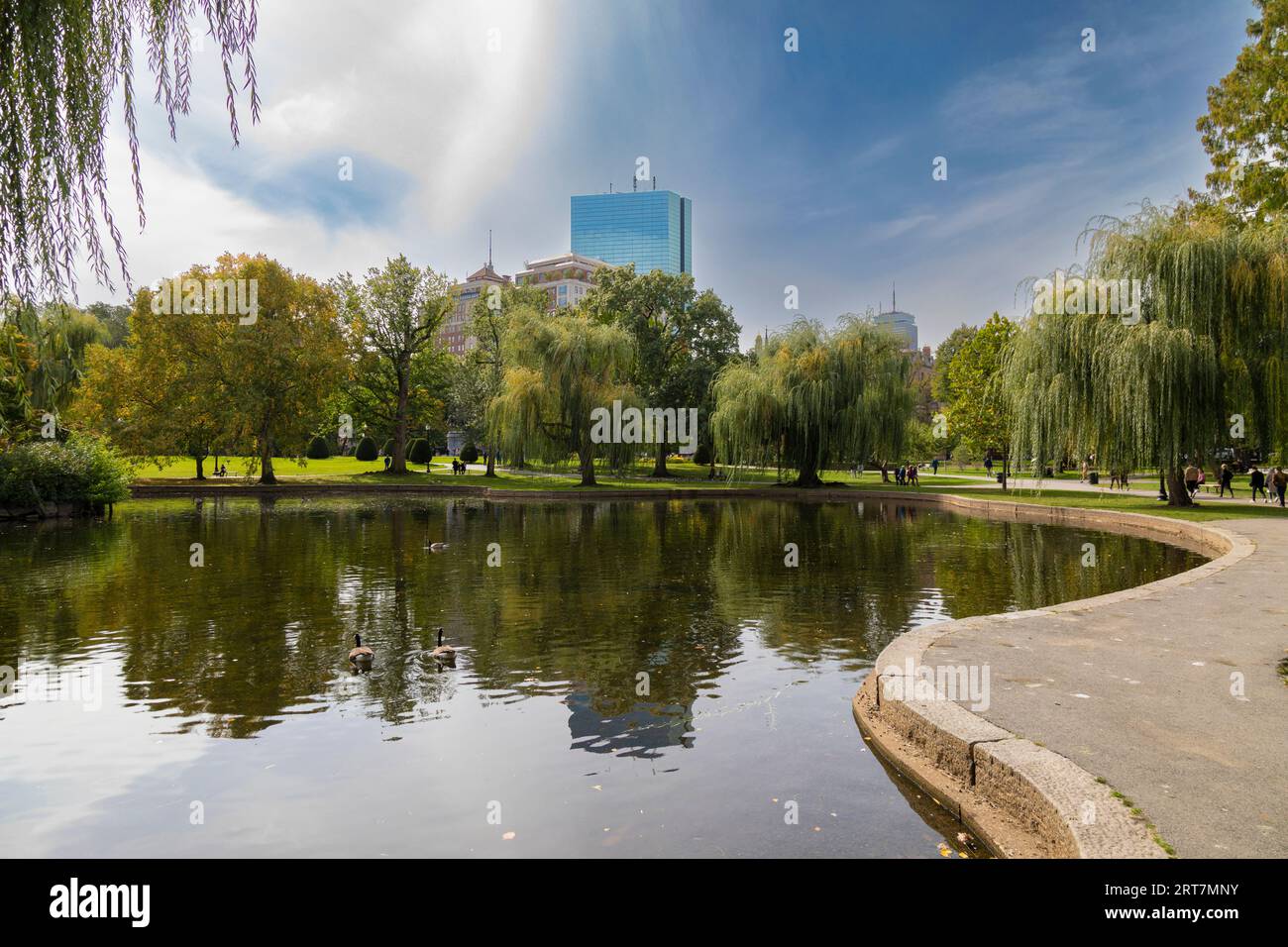 Boston Common Park, Massachusetts, USA Stock Photo - Alamy