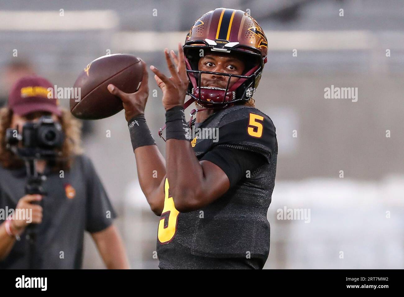 TEMPE, AZ - SEPTEMBER 09: Arizona State Sun Devils quarterback Jaden ...