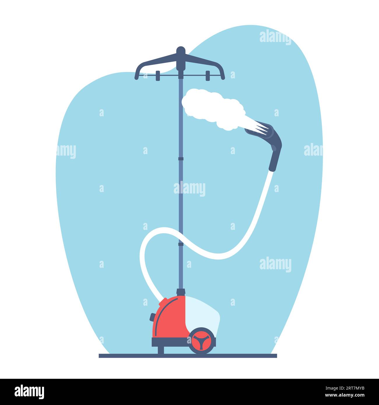 High temperature steam cleaning Stock Vector Images - Alamy