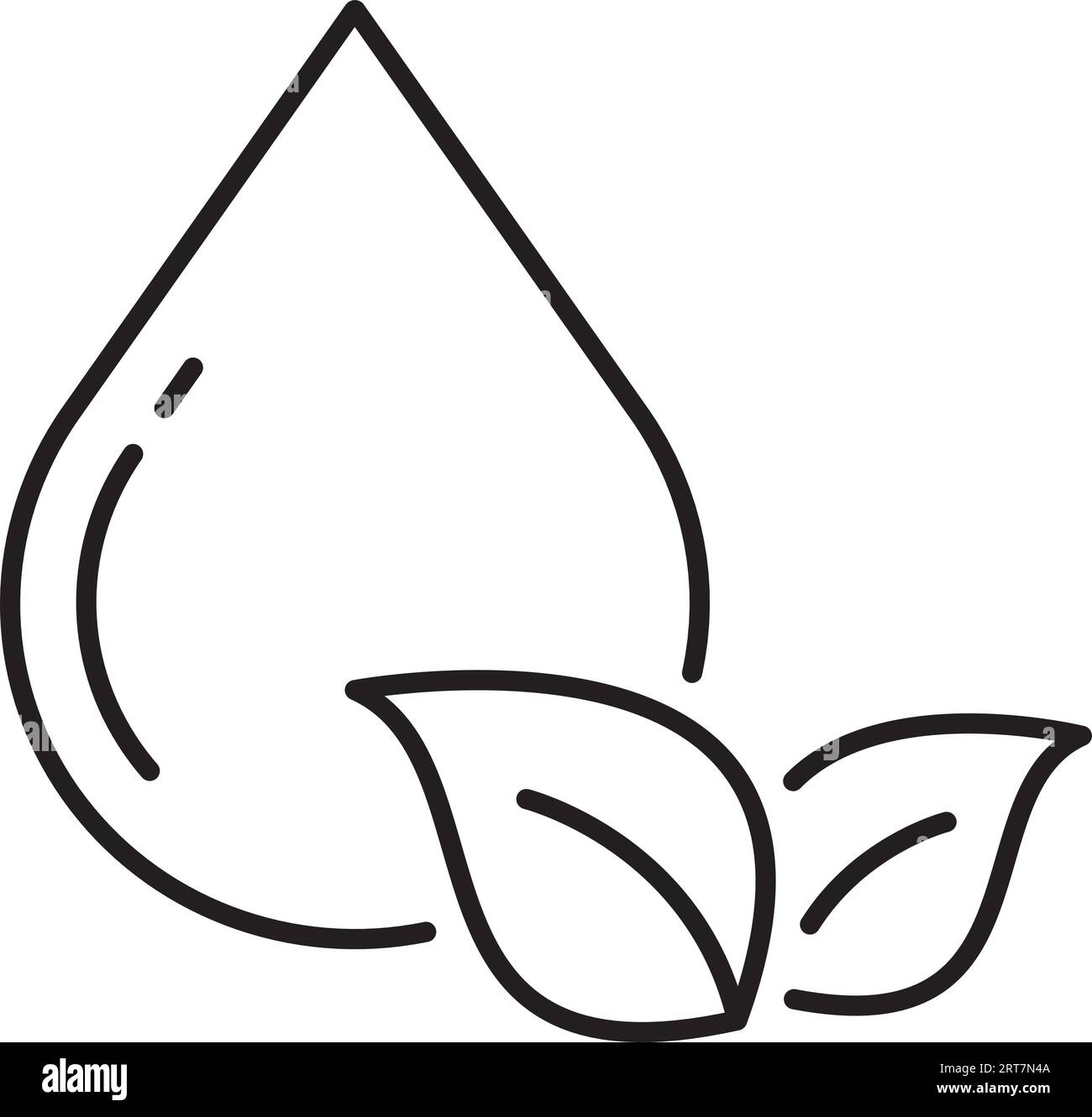Herbal water splash Stock Vector Images - Alamy