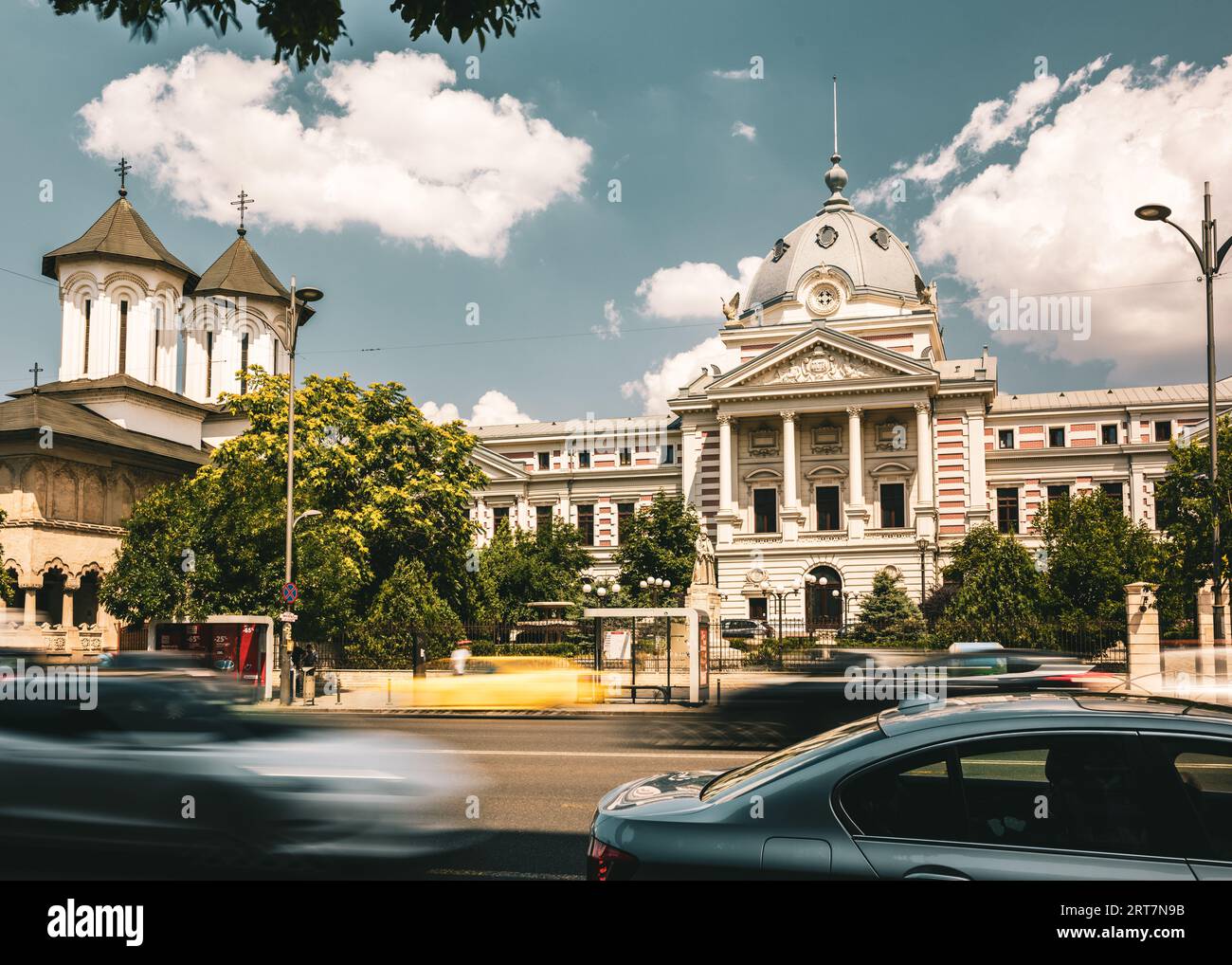 Colțea Hospital, Bucharest, Romania Stock Photo - Alamy