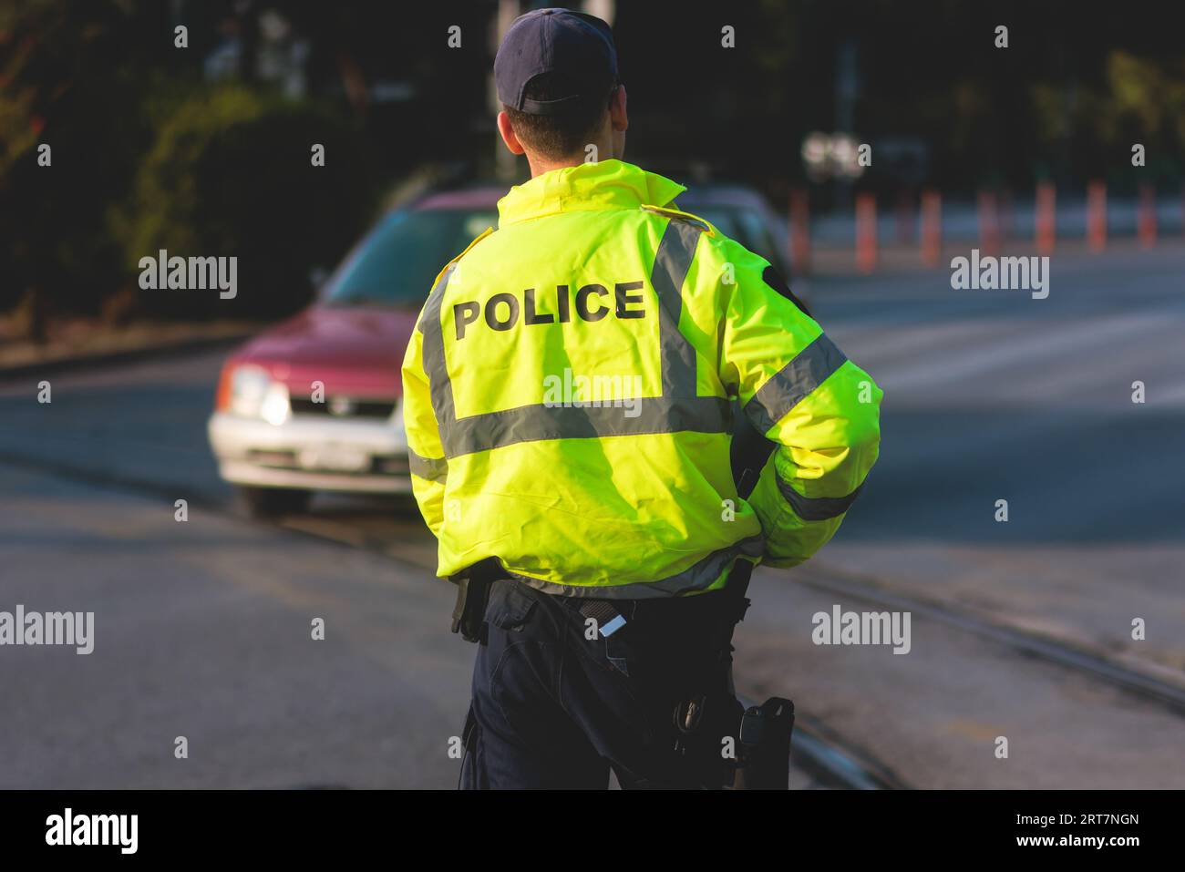 Police inspector in uniform cap hi-res stock photography and images - Alamy