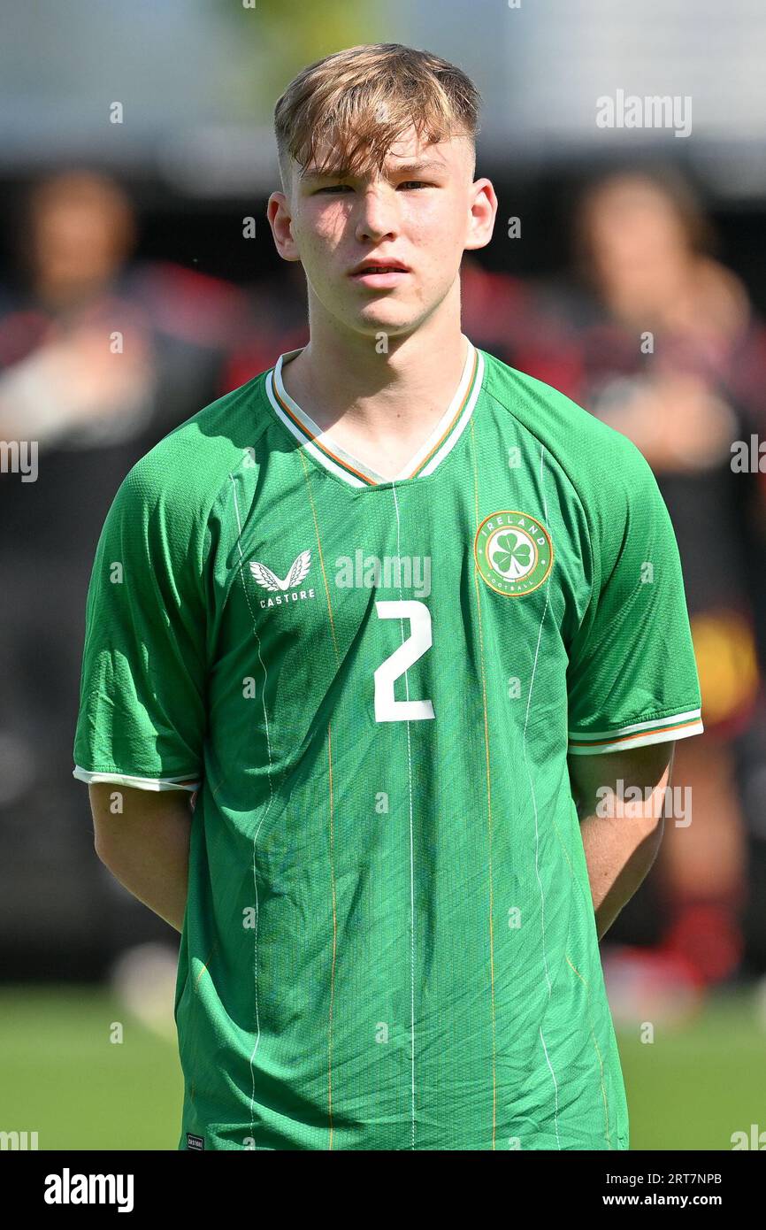 James Roche (2) of Ireland pictured during a friendly soccer game ...