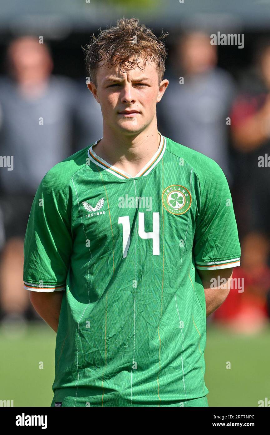Kaylem Harnett (14) of Ireland pictured during a friendly soccer game ...