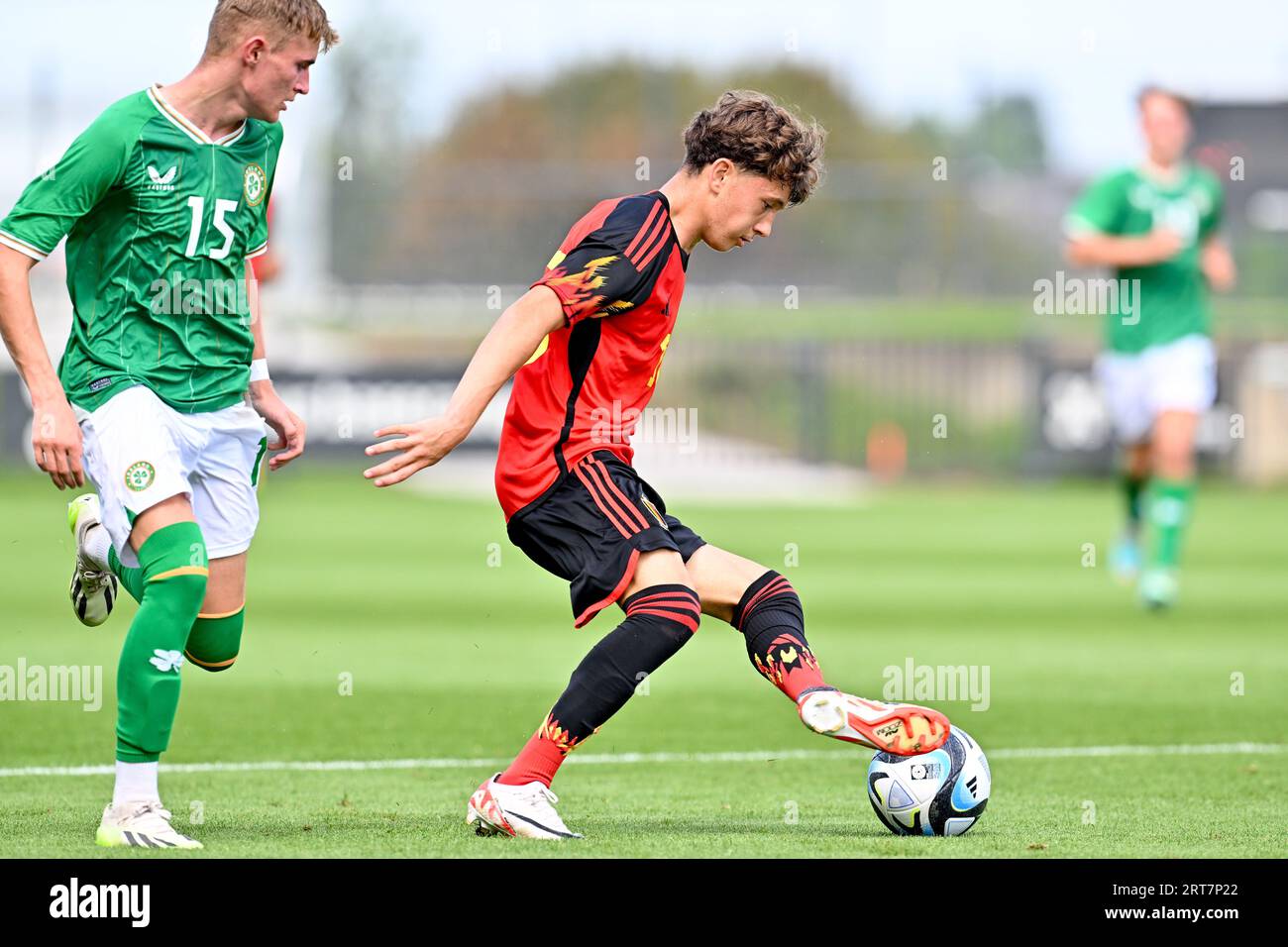 Tubize, Belgium. 11th Sep, 2023. Kyle Fitzgerald of Ireland pictured ...