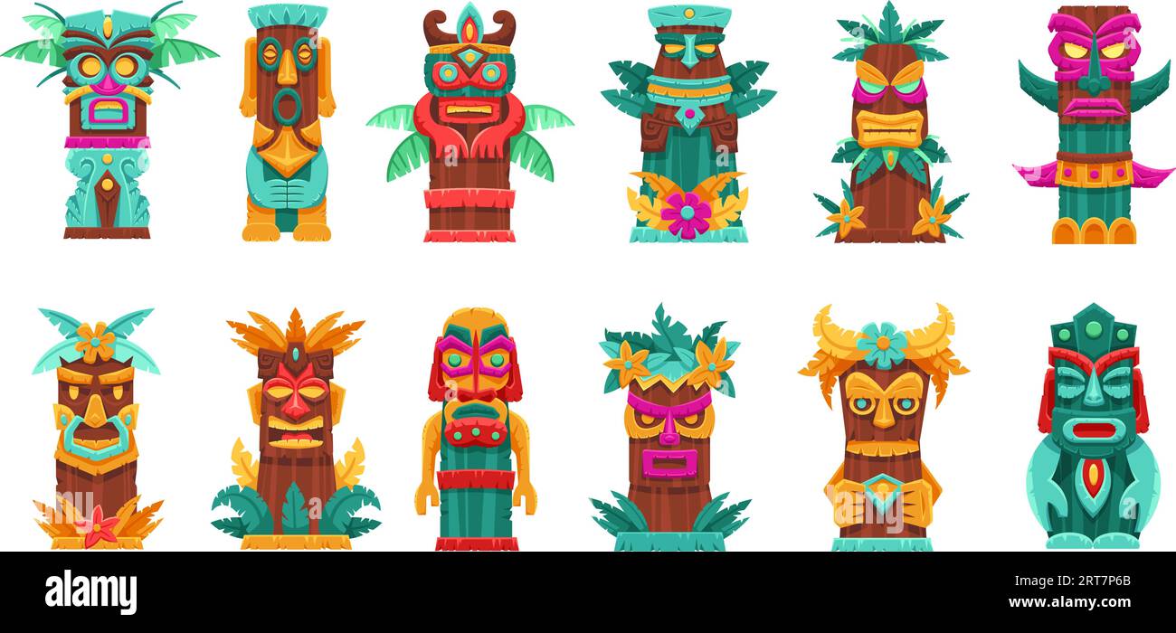 Tiki Statue Clipart