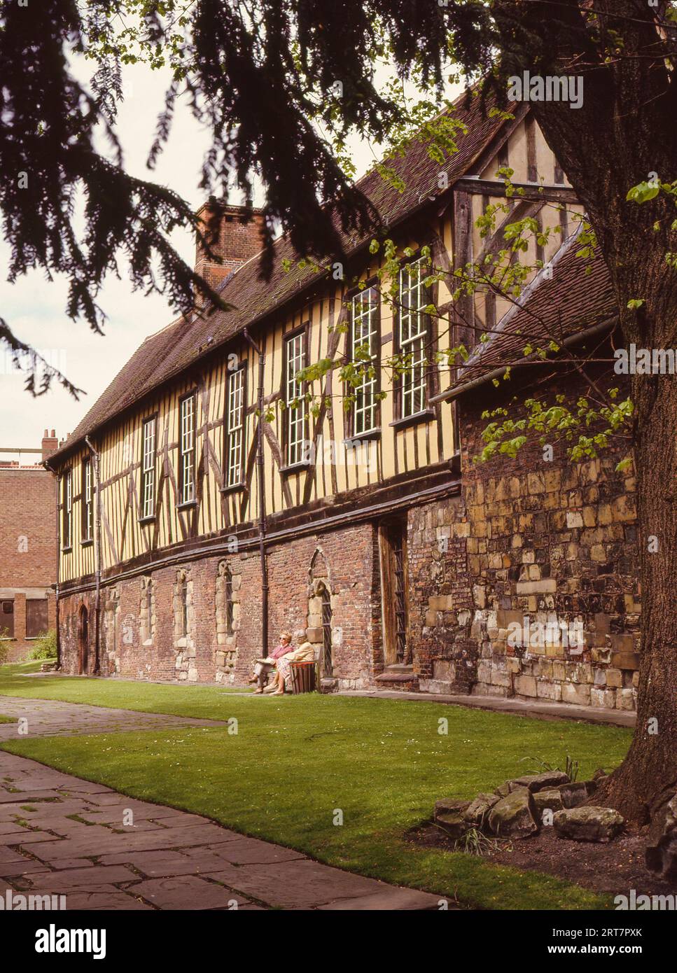 14th Century Merchant Adventurers' Hall in York Stock Photo - Alamy