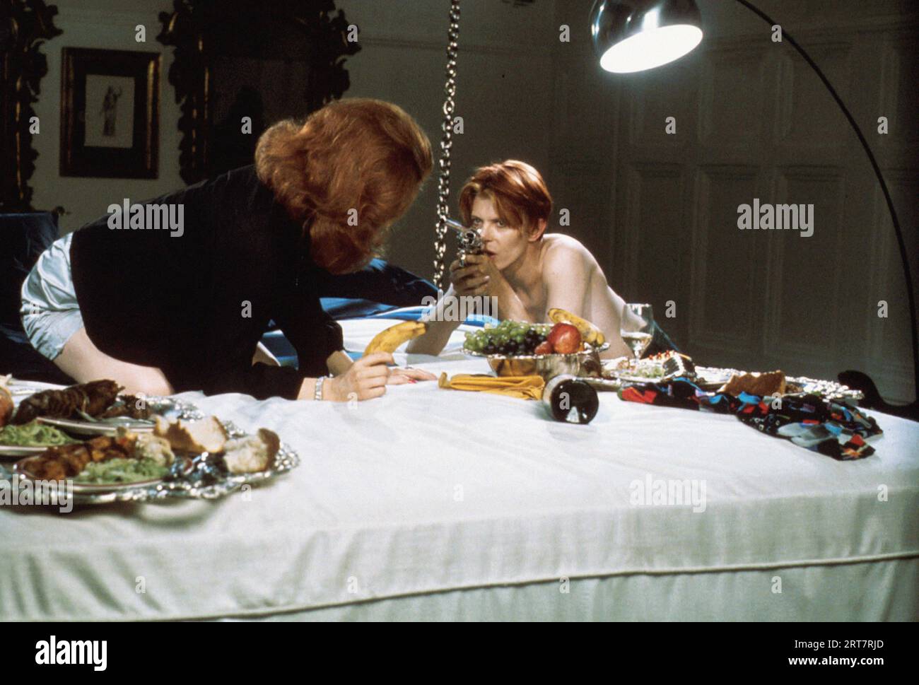 David Bowie, Candy Clark, "The Man Who Fell to Earth" (1976). Photo ...