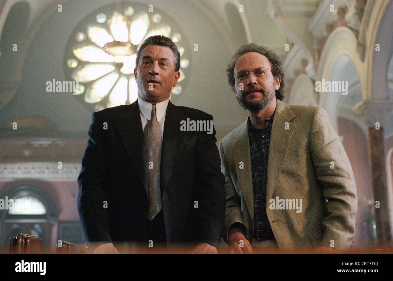Robert DeNiro, Billy Crystal, "Analyze This" (1999). Photo credit ...