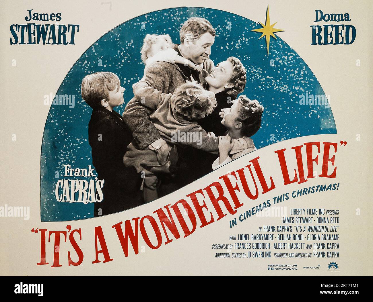 Lobby Card, "It's a Wonderful Life" (1946). Photo credit: RKO (File ...