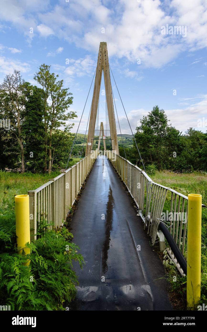 Aberfeldy Footbridge, Aberfeldy, Scotland Stock Photo - Alamy