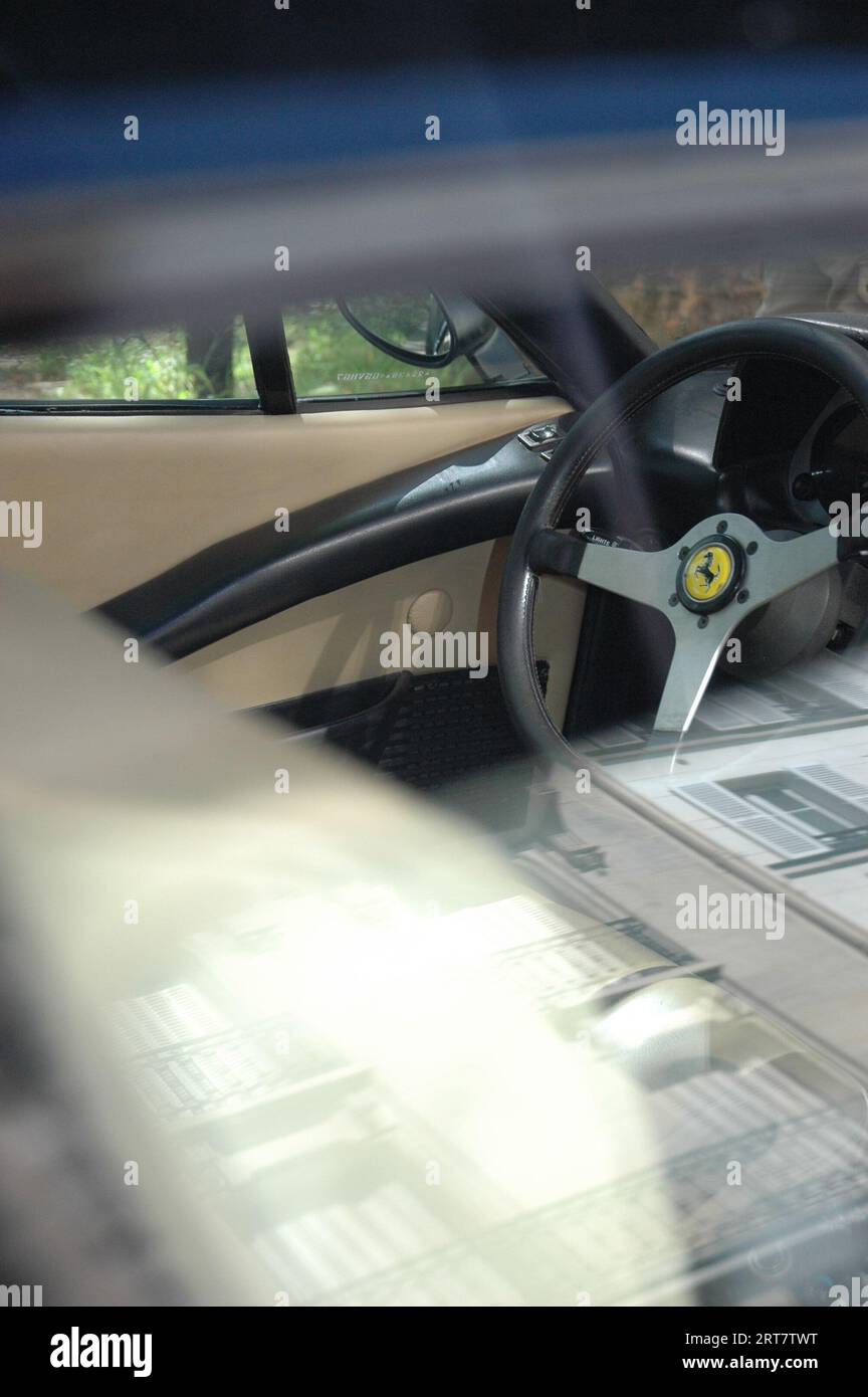 nice fast car in Paris Stock Photo - Alamy