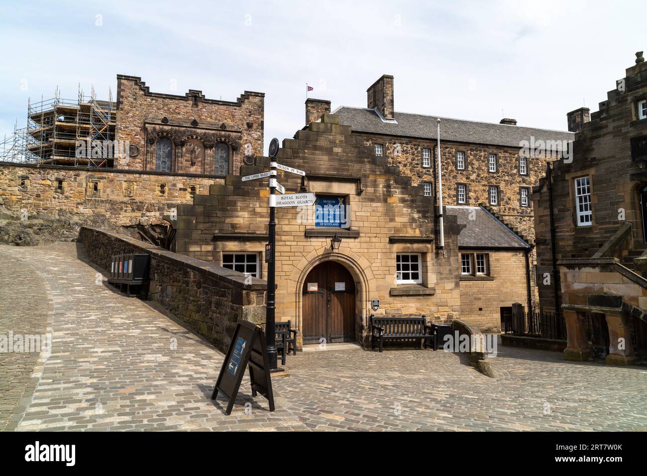 Royal scots museum edinburgh castle hi-res stock photography and images ...