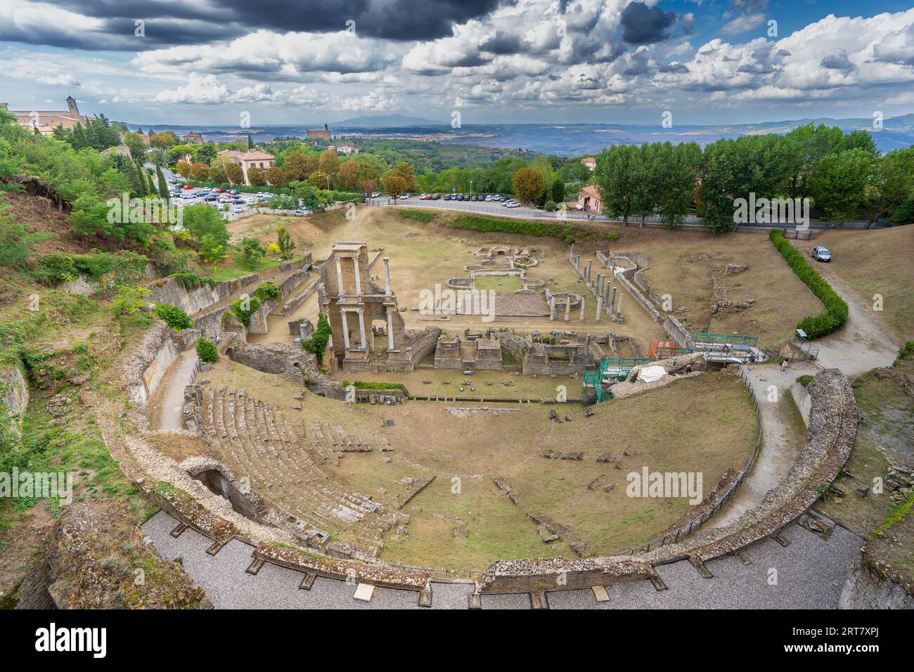 Roman theater volterra hi-res stock photography and images - Alamy