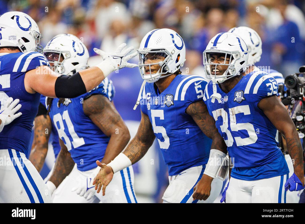 Indianapolis, Indiana, USA. 10th Sep, 2023. Indianapolis Colts ...