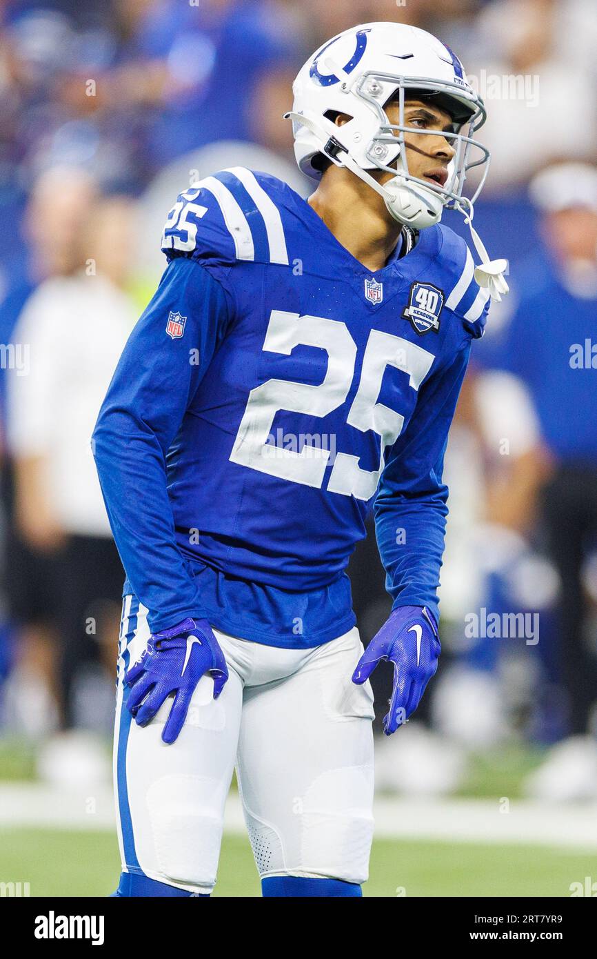 Indianapolis, Indiana, USA. 10th Sep, 2023. Indianapolis Colts safety ...