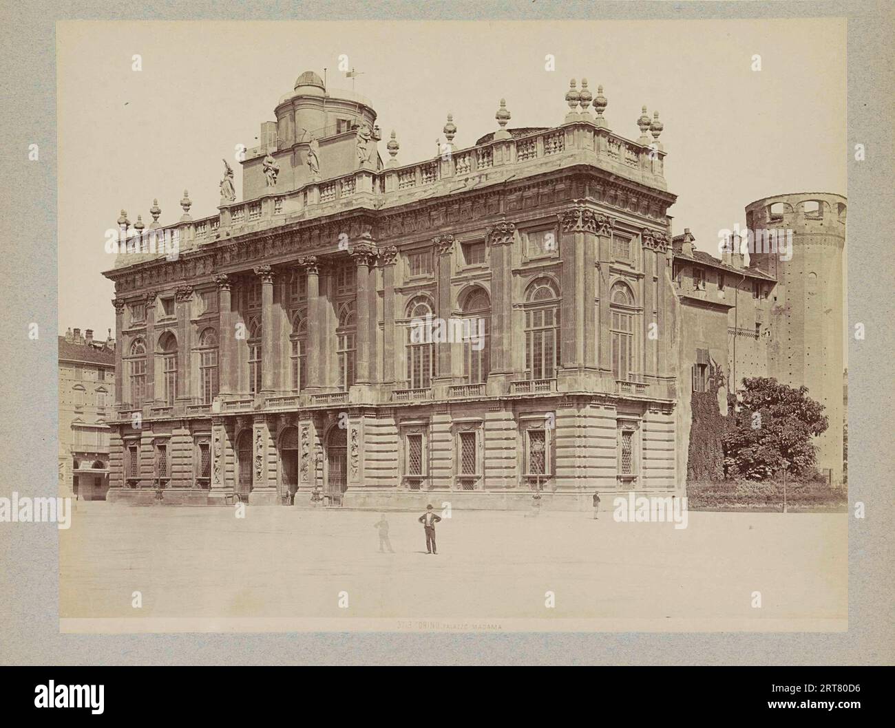 Palazzo Madama, Turin, Italy, North Italy 1880 Stock Photo - Alamy