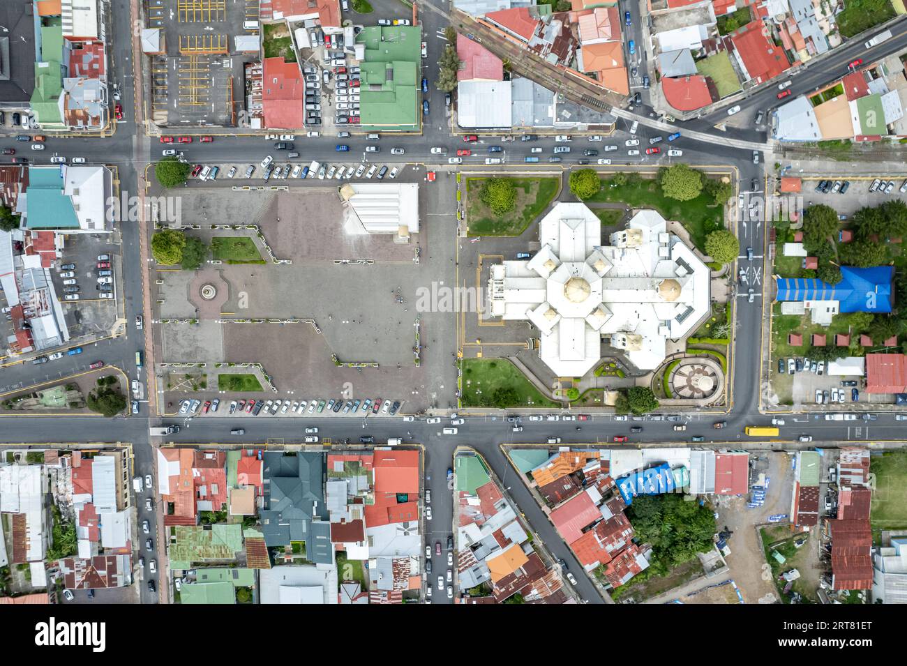 The beautiful Basilica of Our Lady of the Angels in Cartago Costa Rica ...