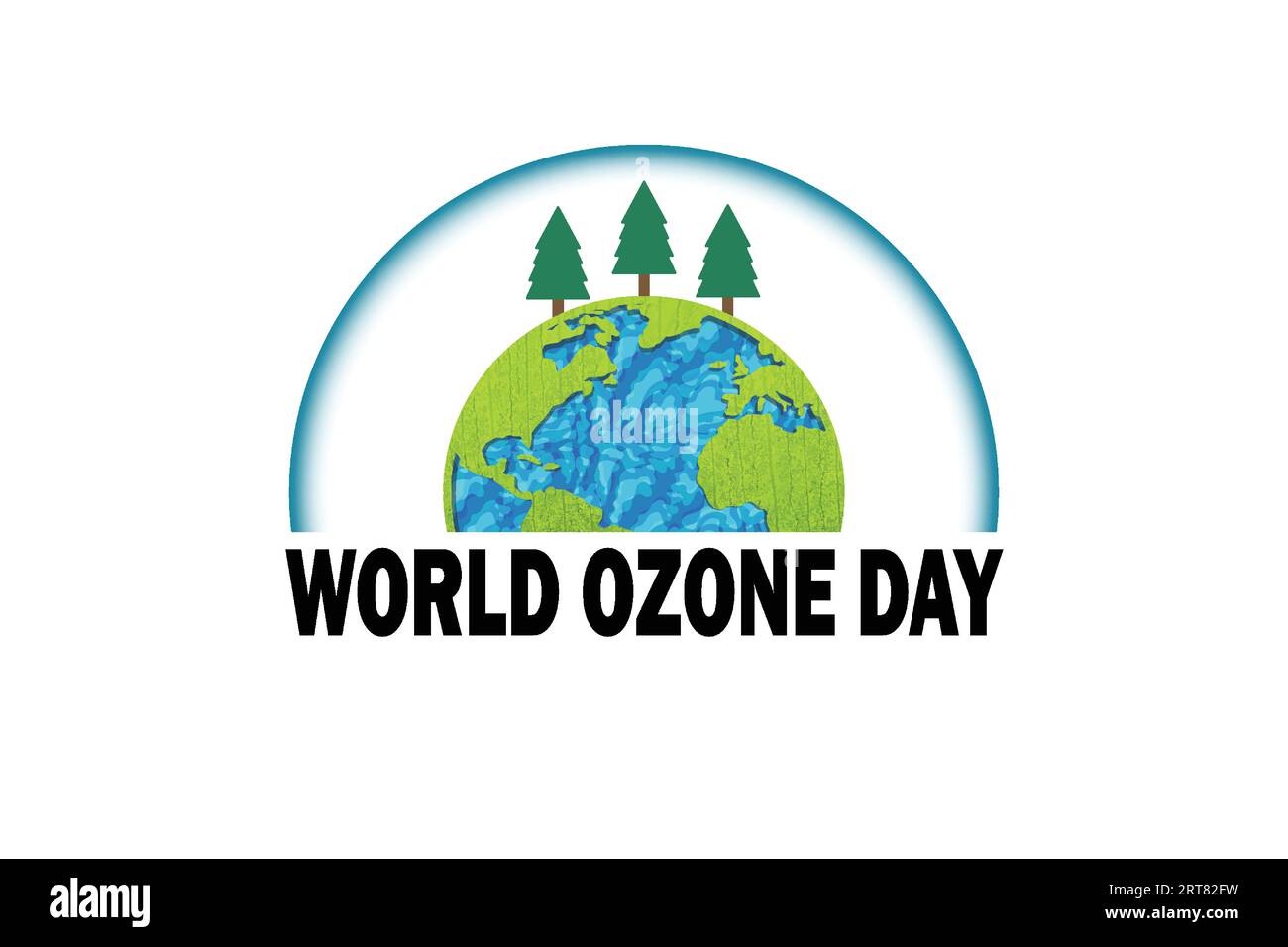 World Ozone Day 16 September Vector illustration. Suitable for greeting ...