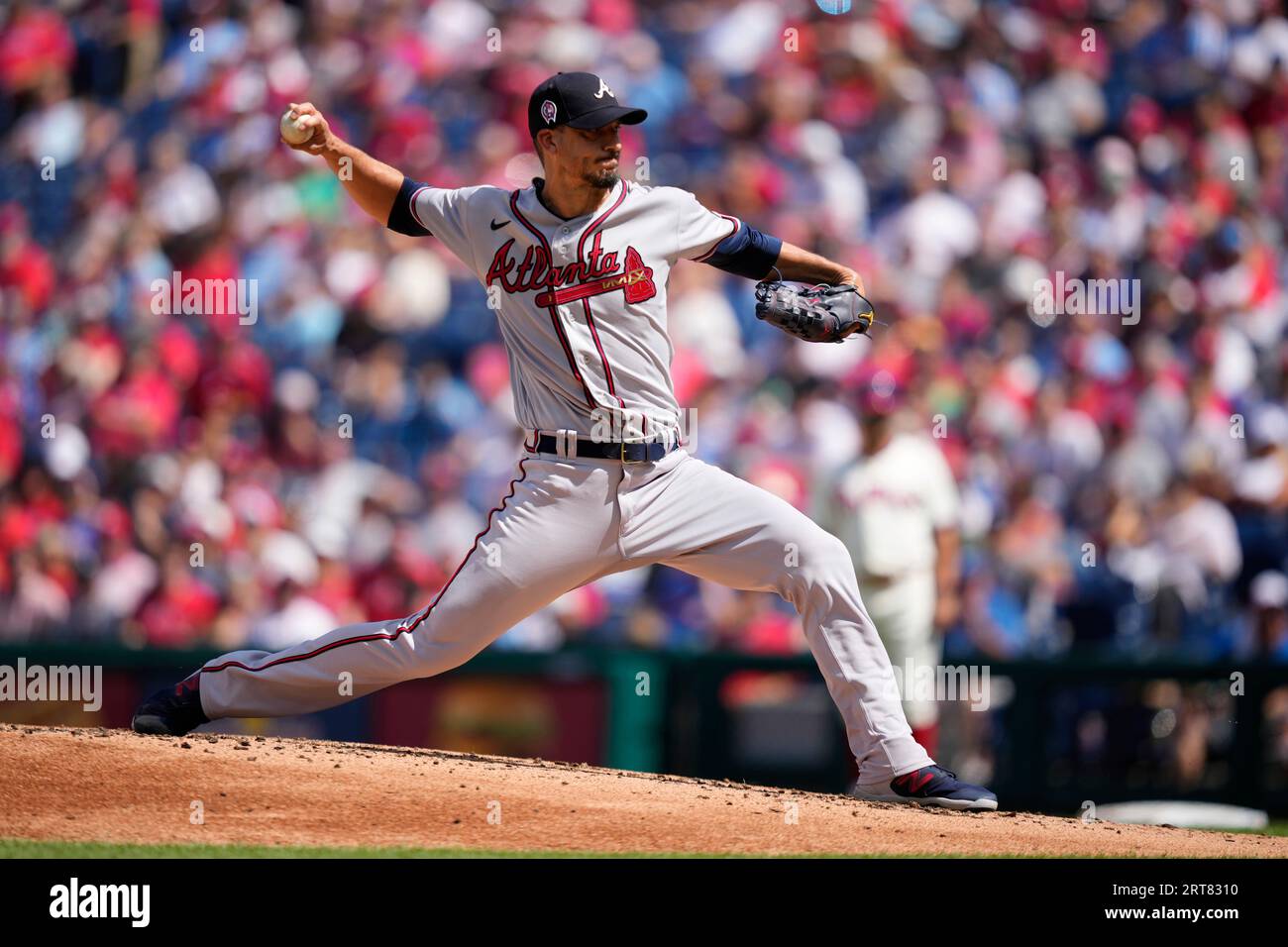 Atlanta Braves' Charlie Morton pitches during the second inning of the ...