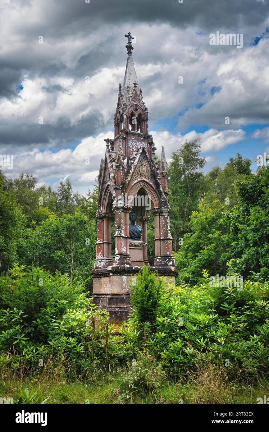 The Monument to Harriet, Duchess of Sutherland, Golspie, Sutherland ...