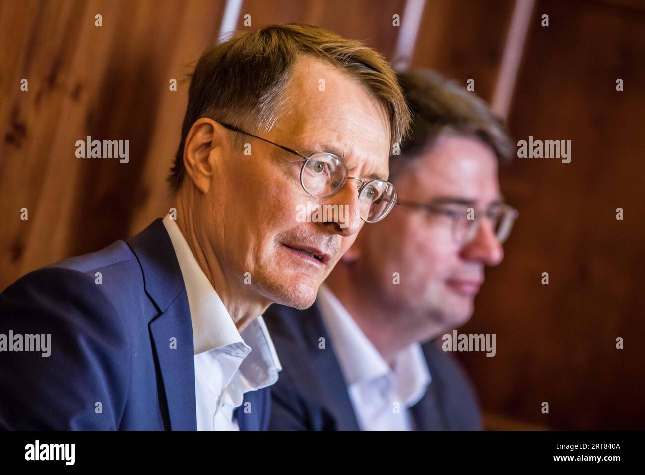 Munich, Bavaria, Germany. 11th Sep, 2023. The Federal Health Minister ...
