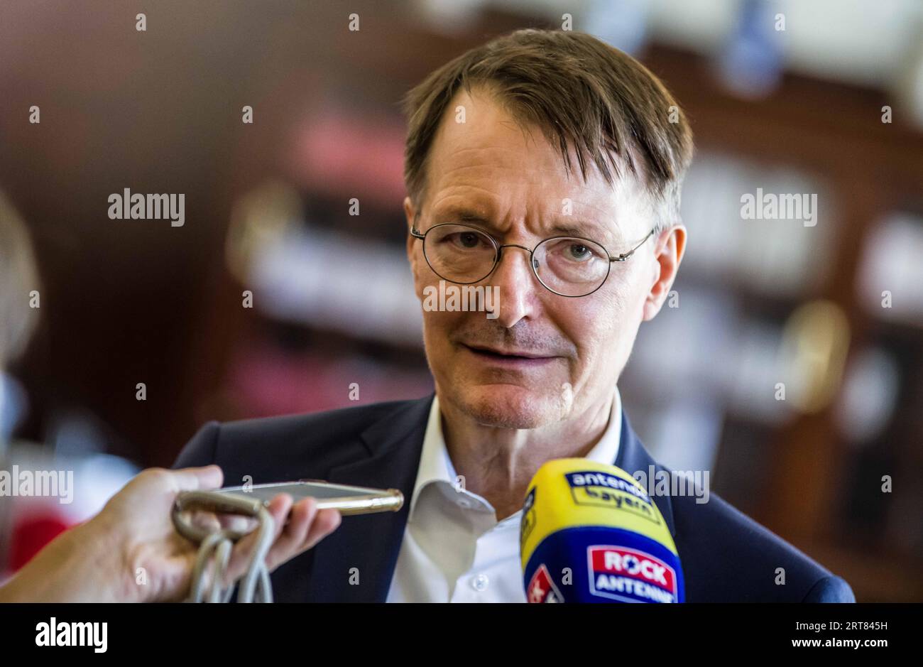 Munich, Bavaria, Germany. 11th Sep, 2023. The Federal Health Minister ...