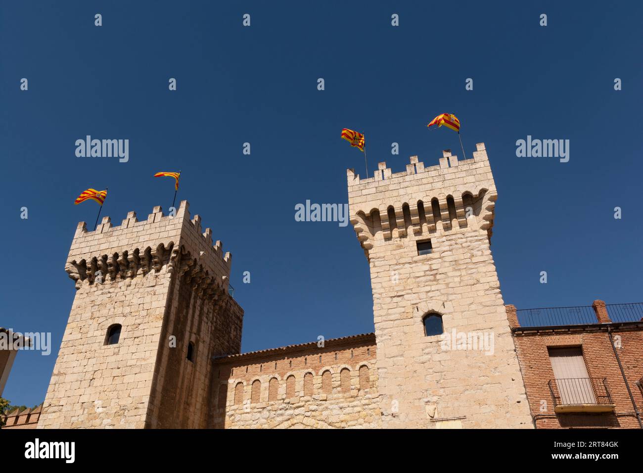 Puerta baja (lower gate). 13th - 16th century. Daroca. Zaragoza ...