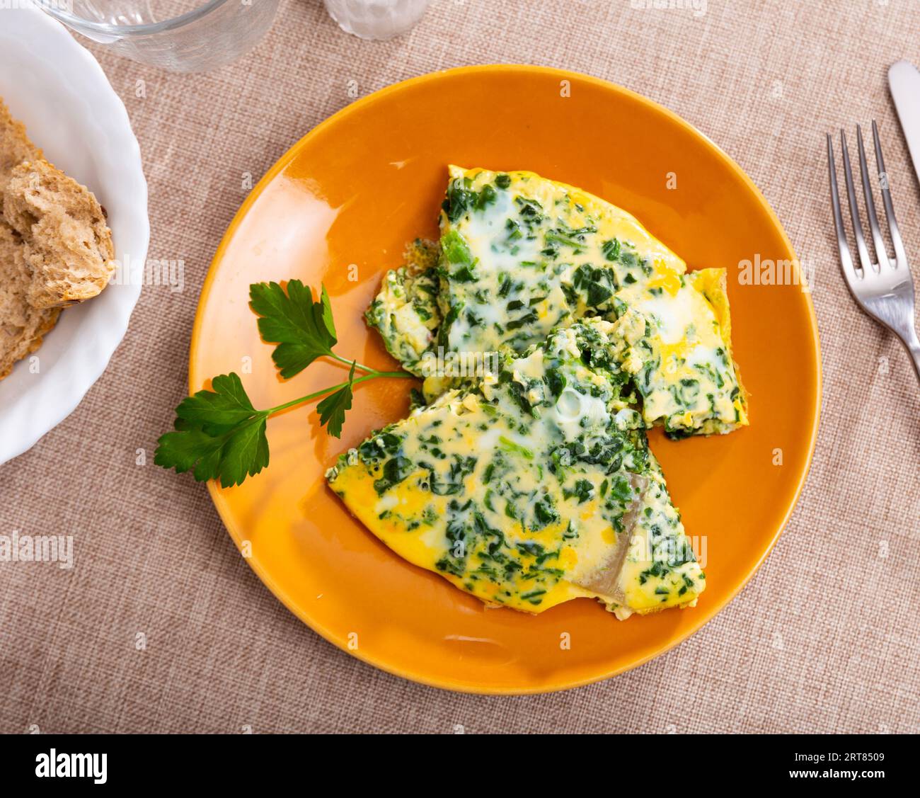 Herb omelette france hi-res stock photography and images - Alamy