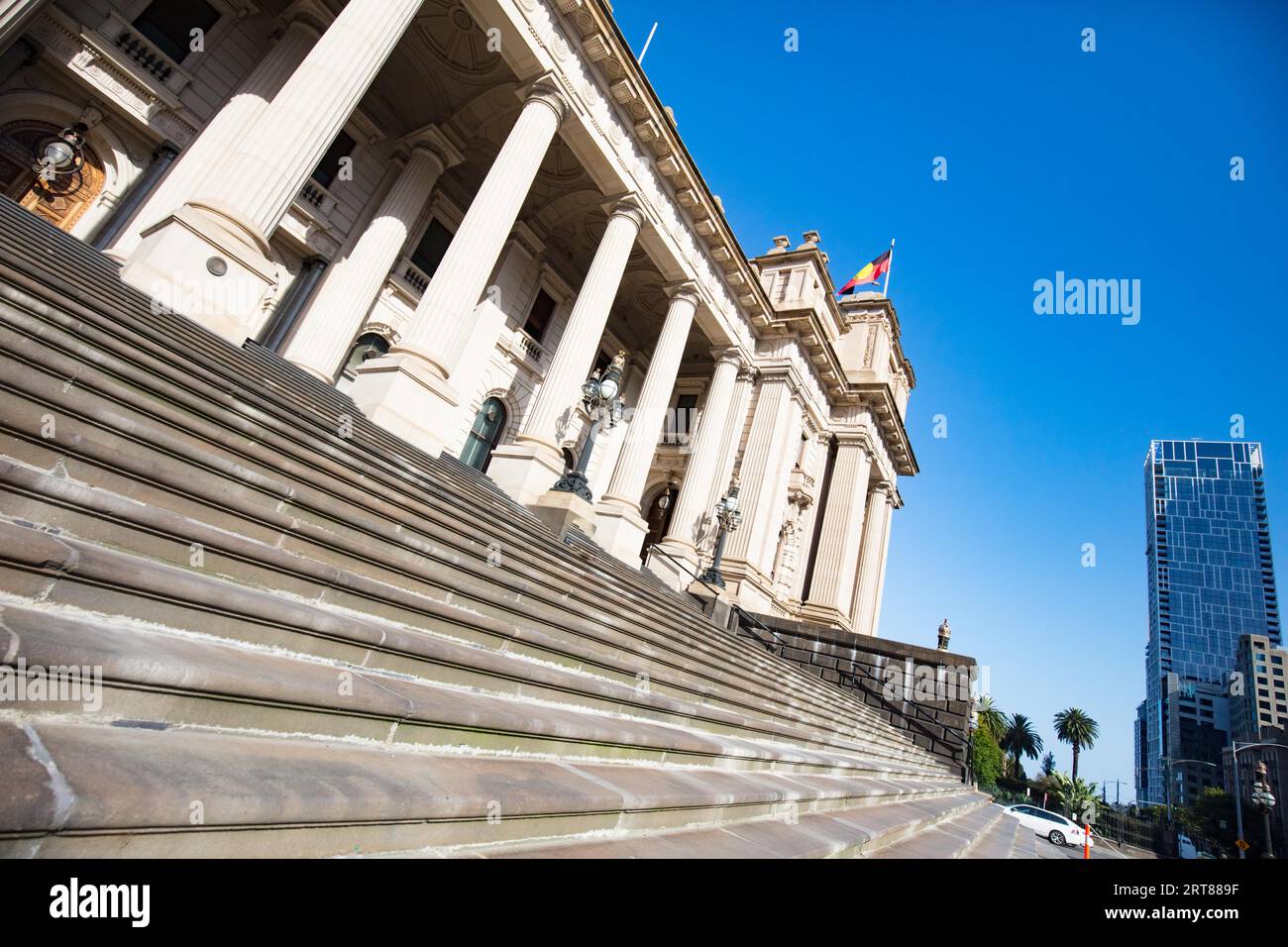 Parliament house melbourne australia hi-res stock photography and ...