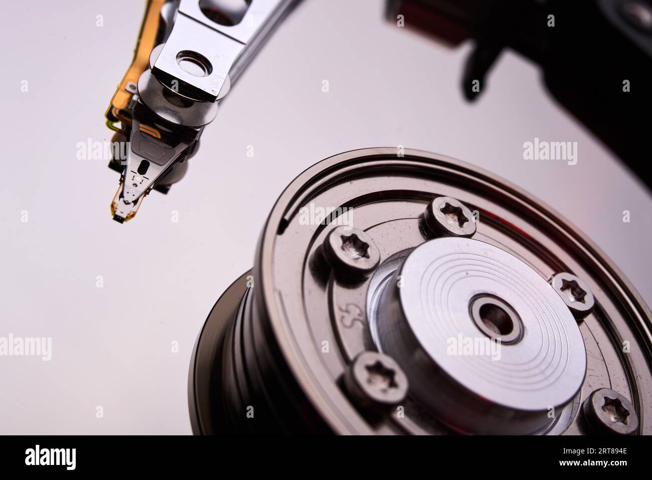 Conventional computer hard disk drive HDD Stock Photo - Alamy