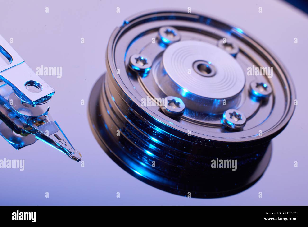 Conventional computer hard disk drive HDD Stock Photo - Alamy