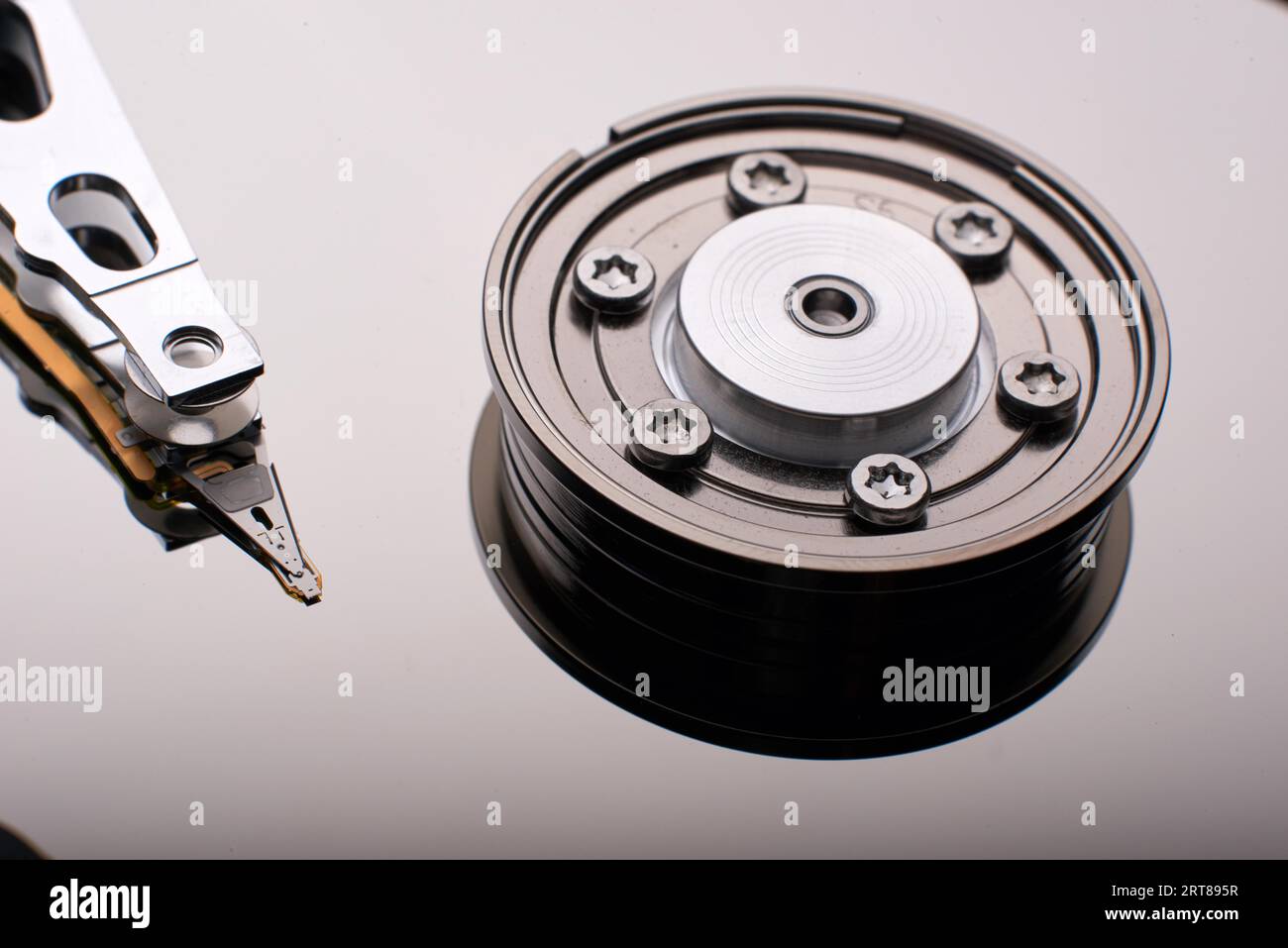 Conventional computer hard disk drive HDD Stock Photo - Alamy