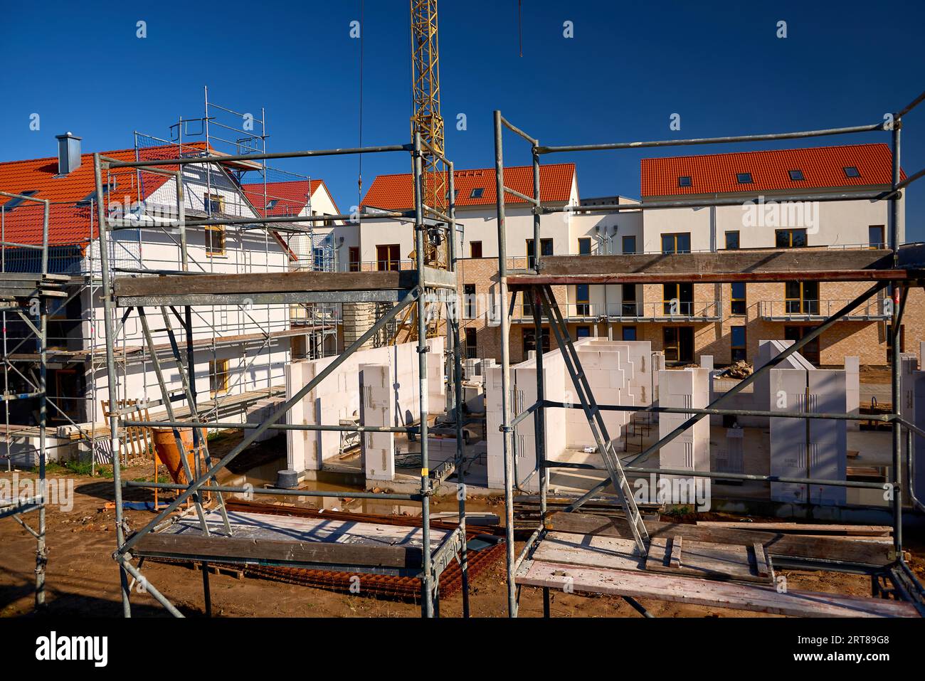 Invest in house building Stock Photo - Alamy