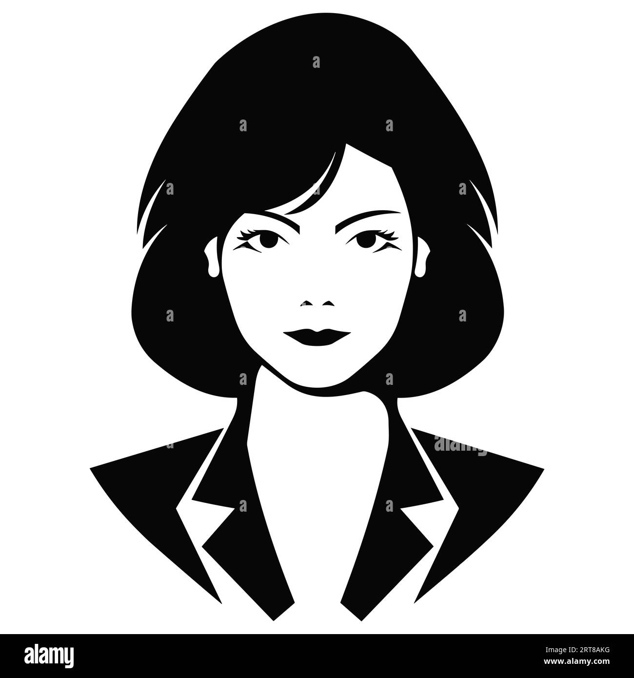 Business Woman Icon Vector Illustration Stock Vector Image And Art Alamy