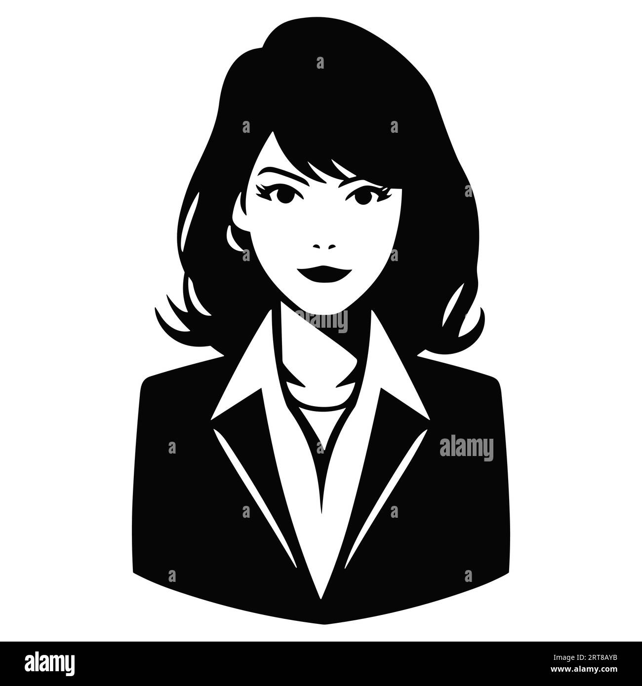 Business Woman Icon Vector Illustration Stock Vector Image And Art Alamy