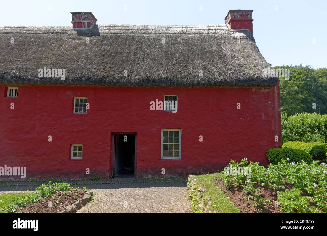 Kennixton farmhouse, St Fagans Museum of History, Cardiff. Autumn 2022 ...